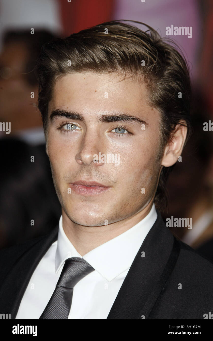ZAC EFRON ACTOR LOS ANGELES CA USA 16/10/2008 Stock Photo - Alamy