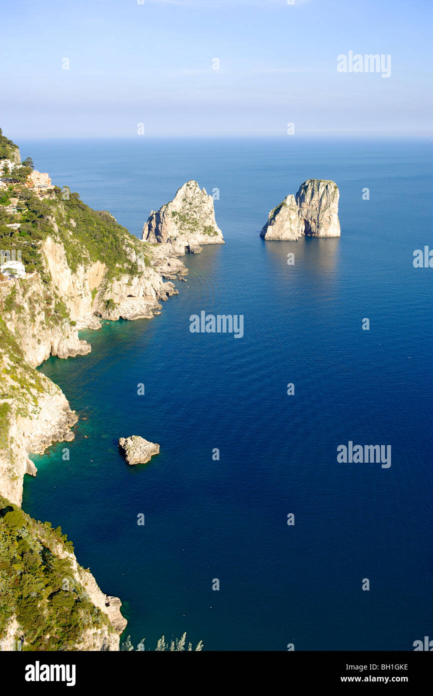Faraglioni rock formation hi-res stock photography and images - Alamy