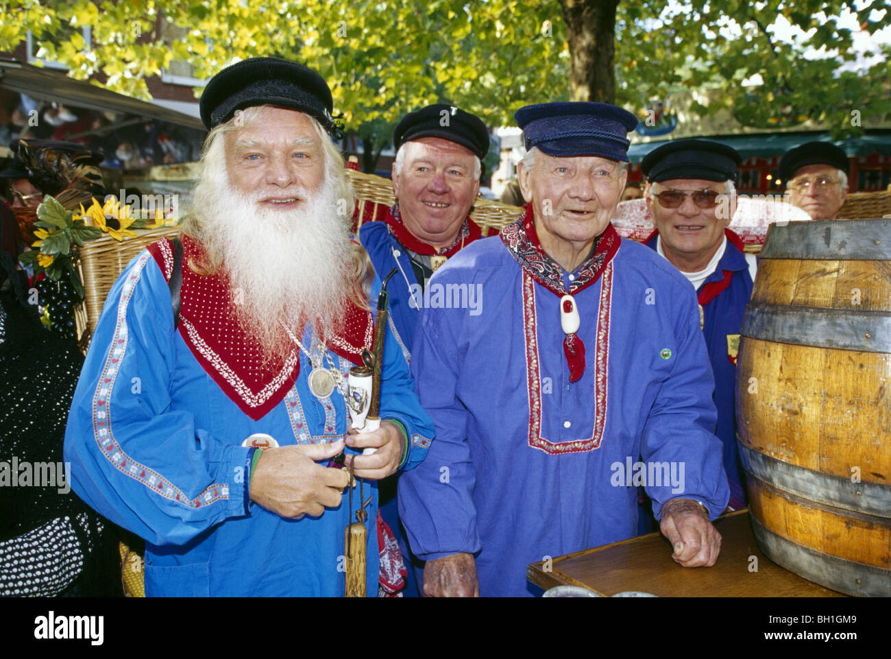 Kiepenkerle (mobile traders) at Kiepenkerl-Sunday in Stadtlohn ...