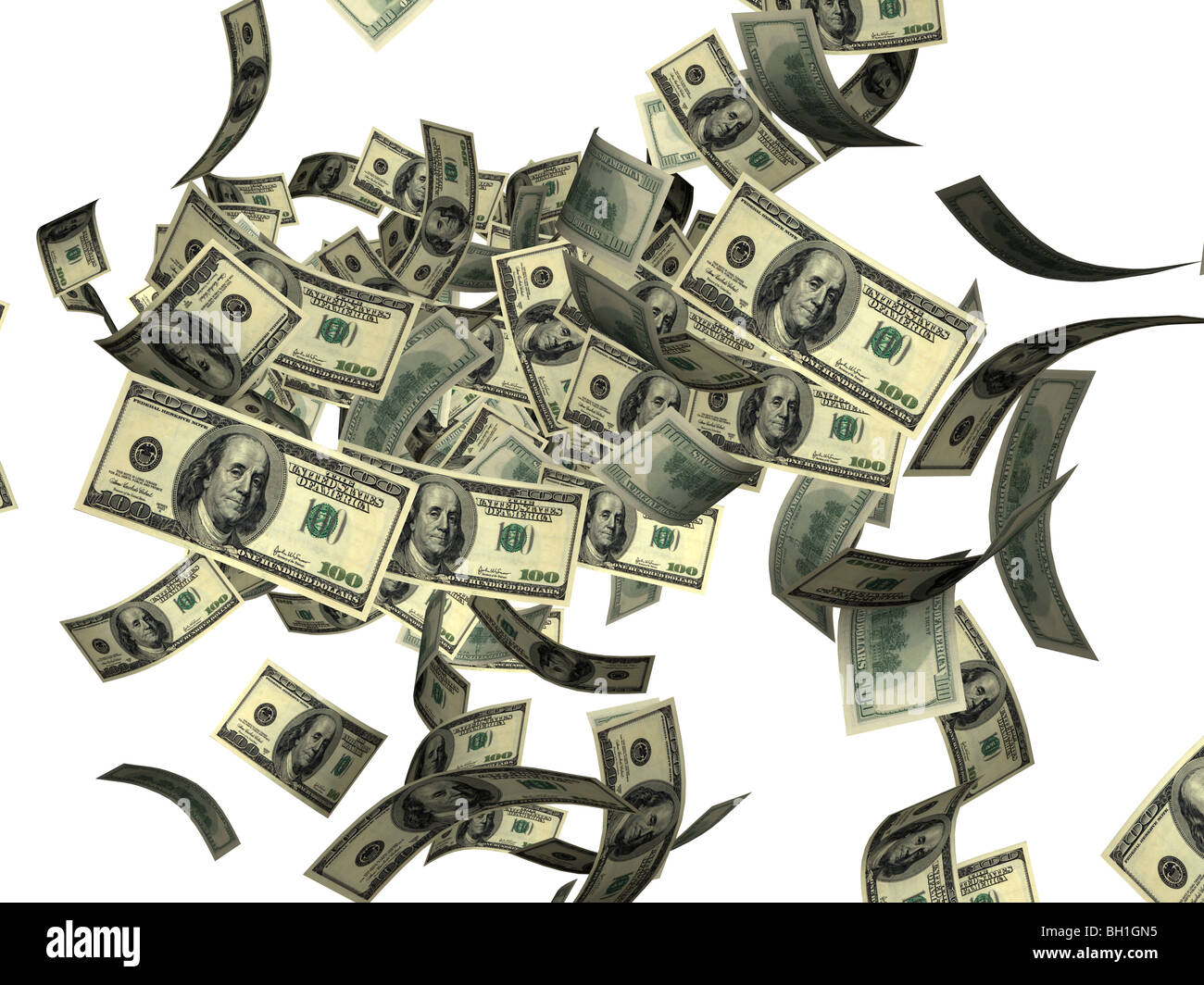 The big Firework of United States dollars Stock Photo - Alamy
