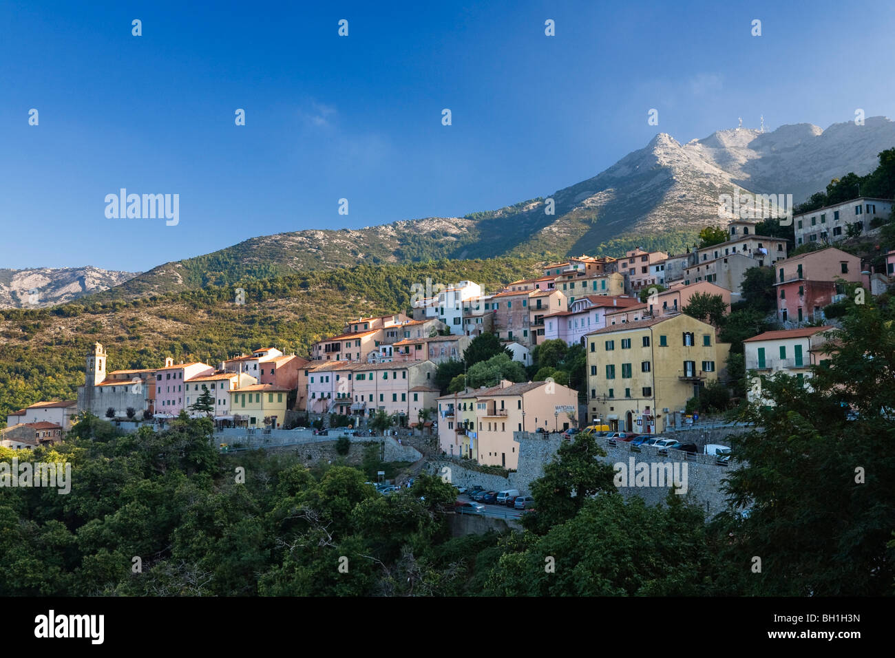 Marciana Alta, Island of Elba, Italy Stock Photo - Alamy