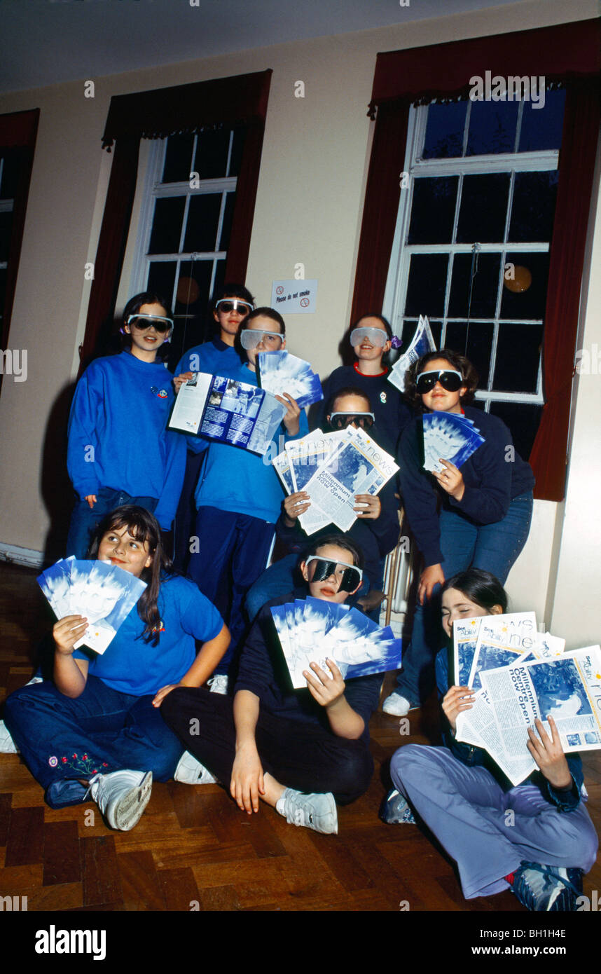 Girl Guides Learning About See Ability Charity For Those With Poor ...