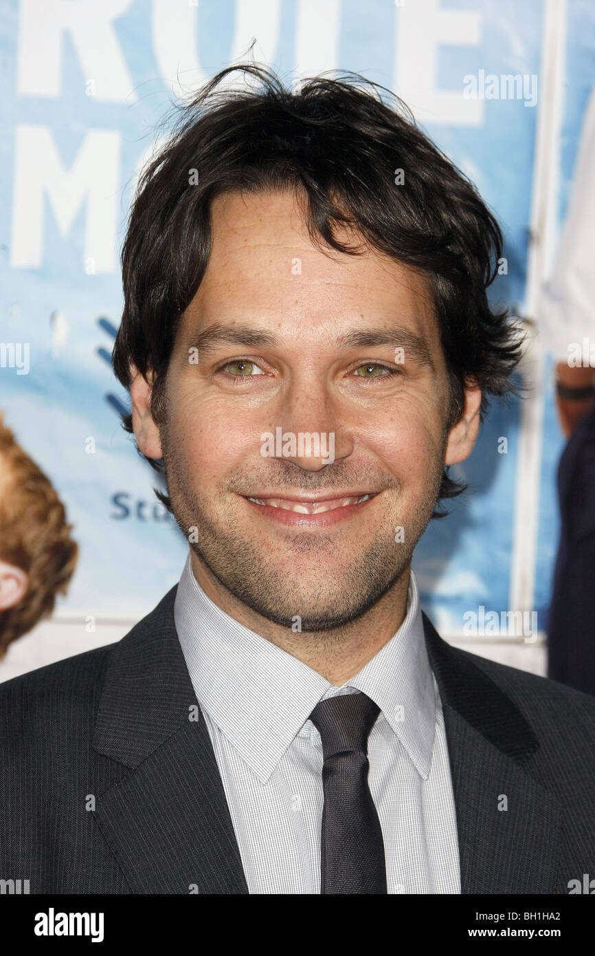 PAUL RUDD ACTOR WESTWOOD CA USA 22/10/2008 Stock Photo - Alamy