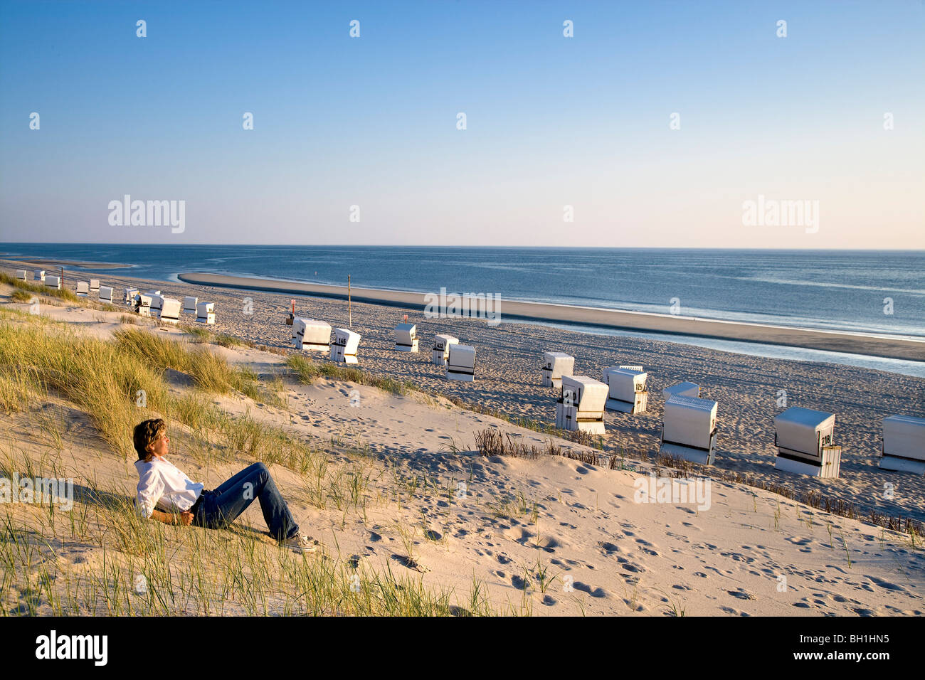 Sylt beach woman hi-res stock photography and images - Alamy