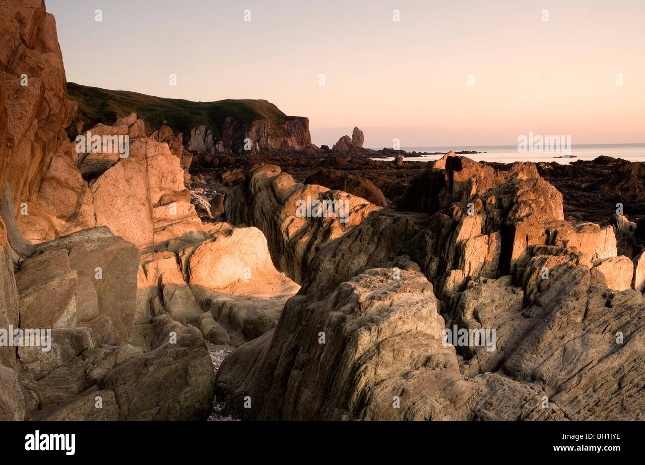 Europe, England, Devon, Bantham Bay Stock Photo - Alamy