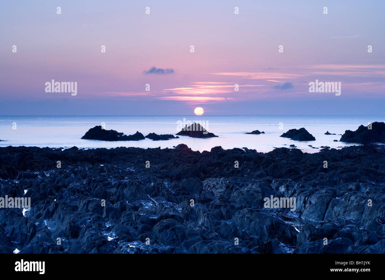 Europe, England, Devon, Bantham Bay Stock Photo - Alamy