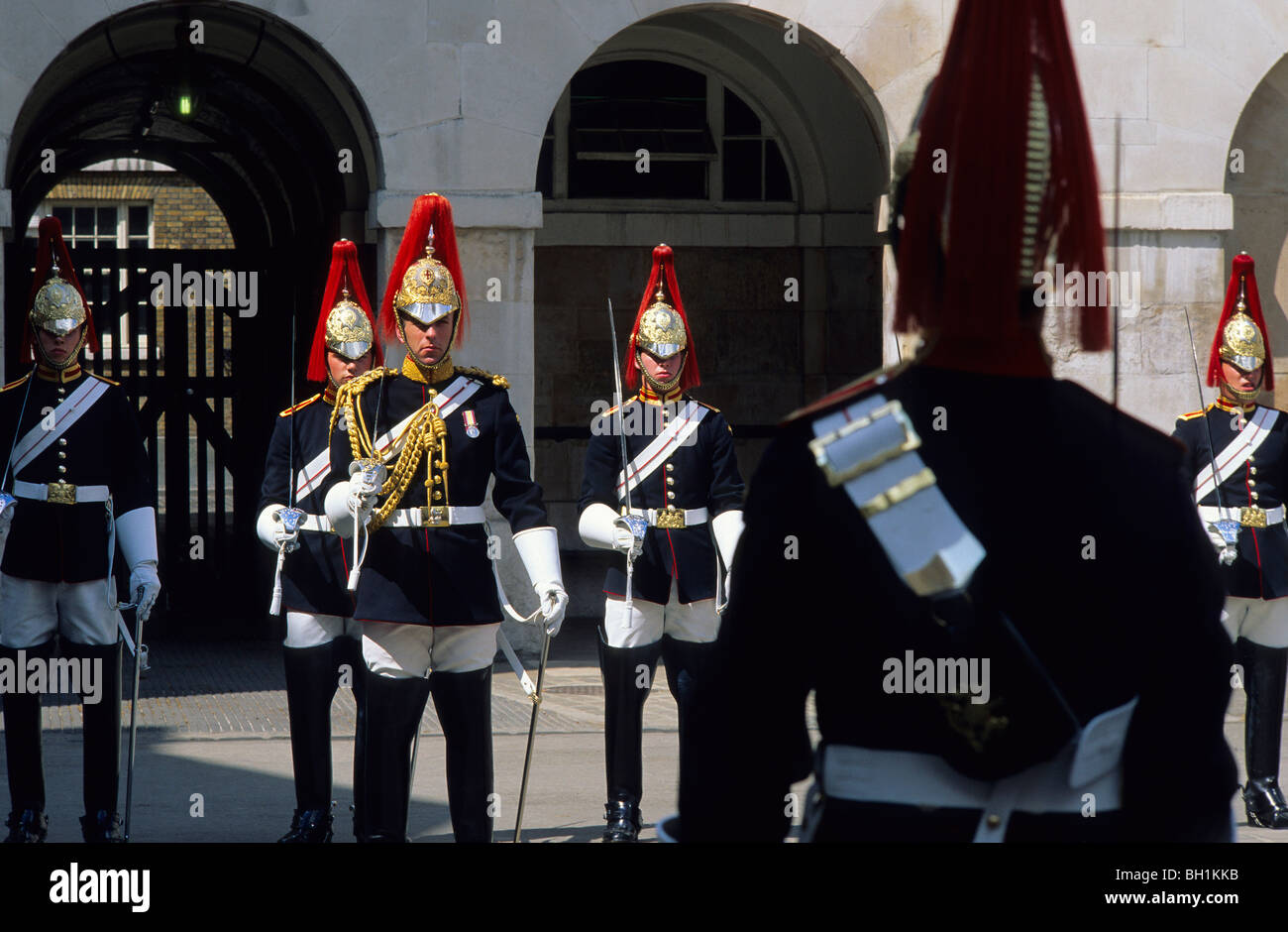 Europe, Great Britain, England, London, Troopers of the Blues and ...