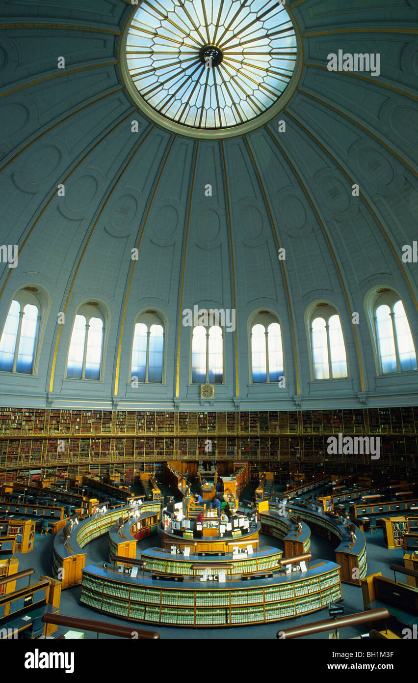 British library interior reading room hi-res stock photography and ...
