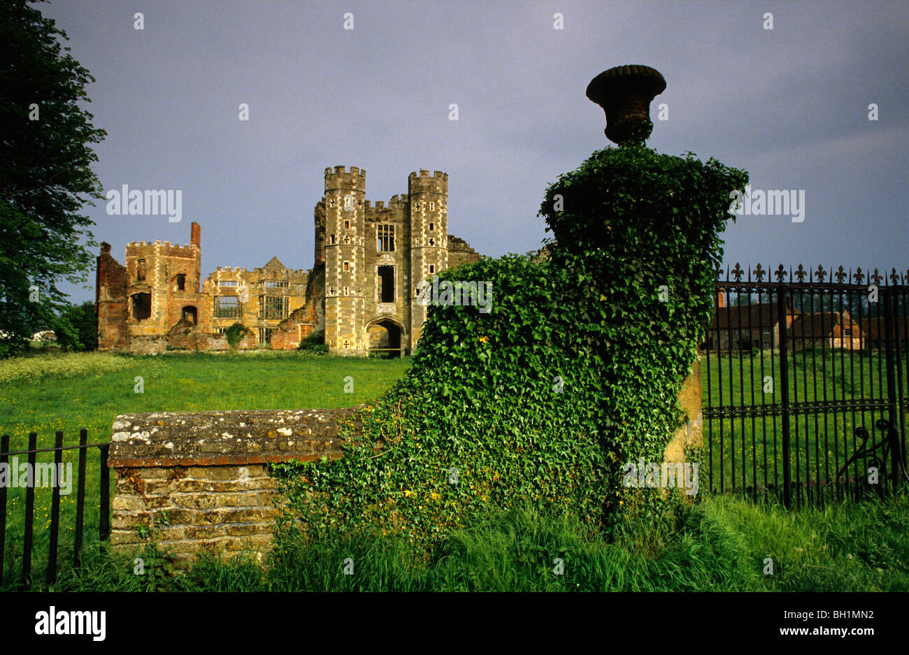 Europe, Great Britain, England, West Sussex, Midhurst, Cowdray Castle ...
