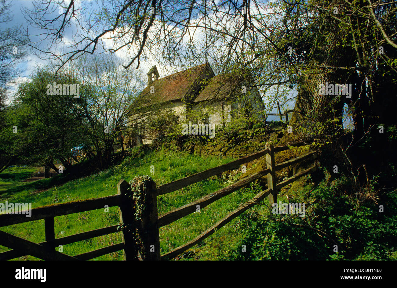Europe, Great Britain, England, West Sussex, Chithurst, St. Mary's ...
