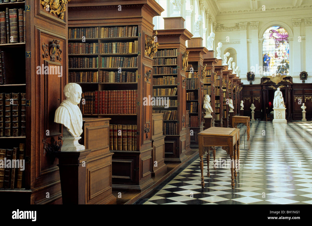 Wren library cambridge interior hi-res stock photography and images - Alamy
