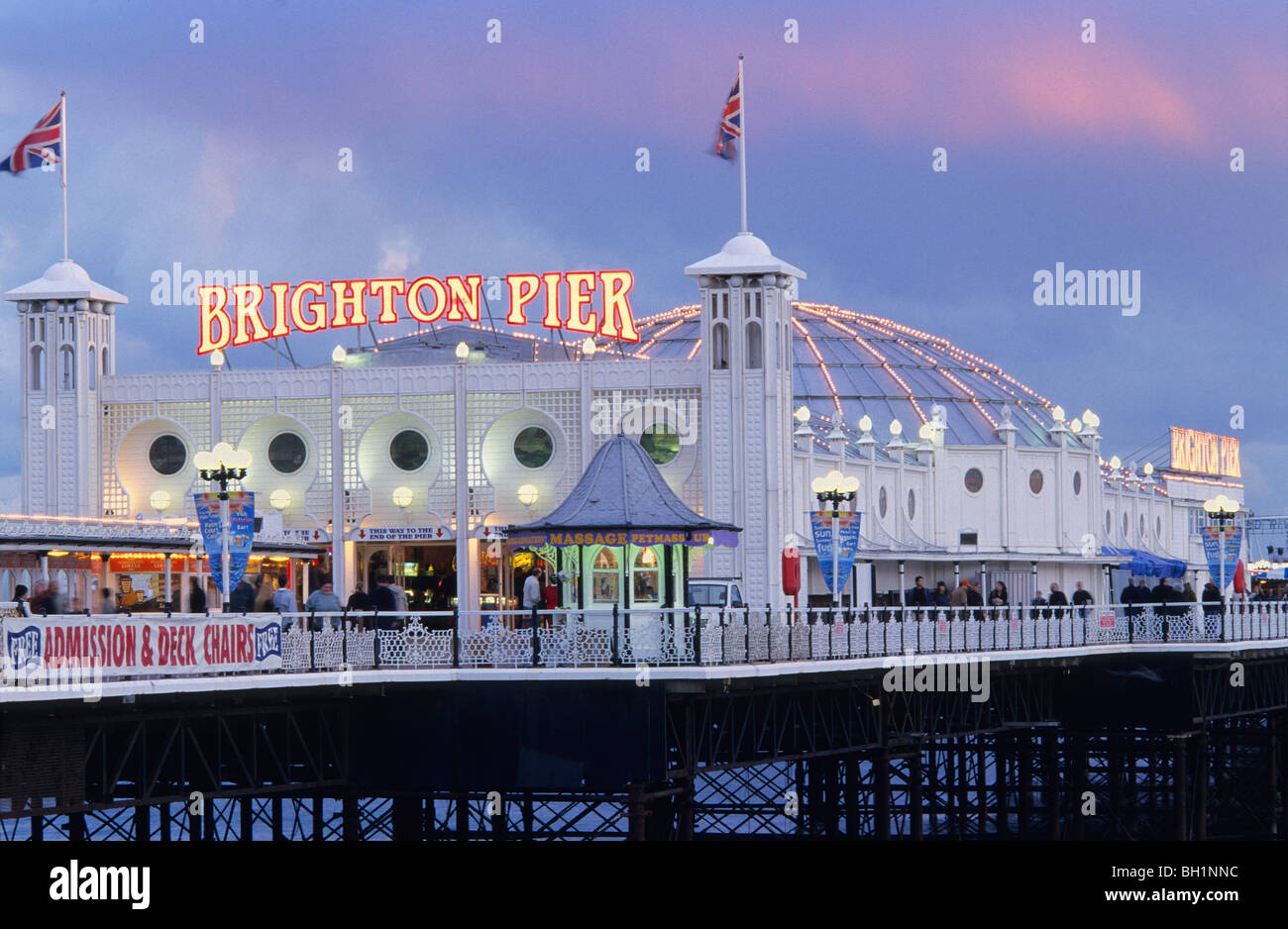 Europe, England, East Sussex, Brighton, Brighton Pier Stock Photo - Alamy