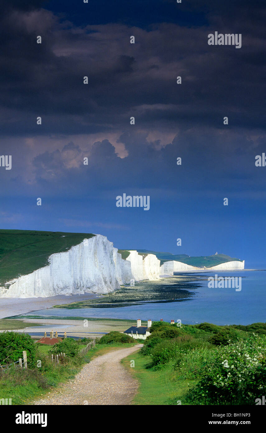 Europe, England, Kent, Seven Sisters, near Seaford Stock Photo - Alamy
