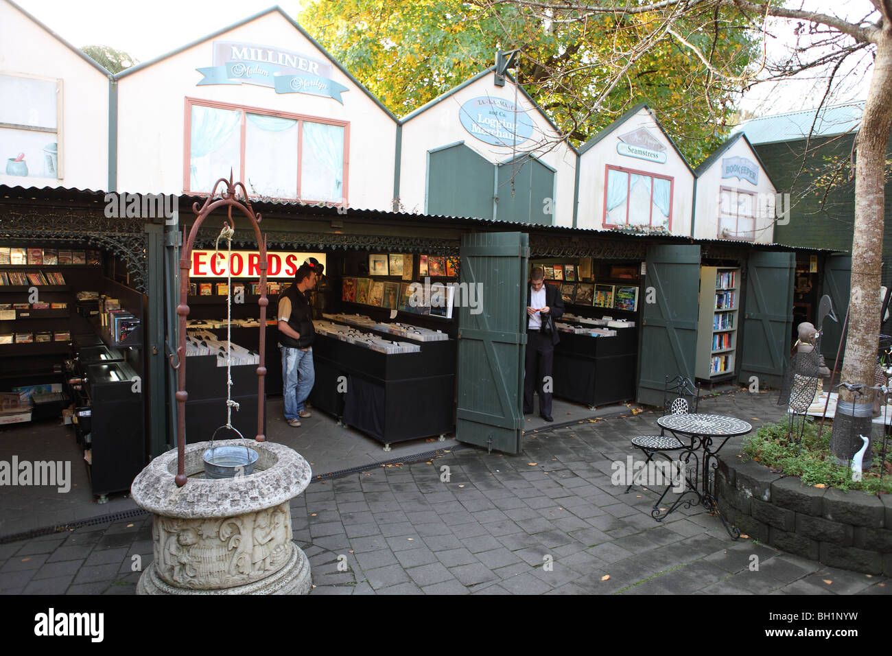 Markets at Sassafras, Dandenong Ranges, Victoria, Australia Stock Photo ...