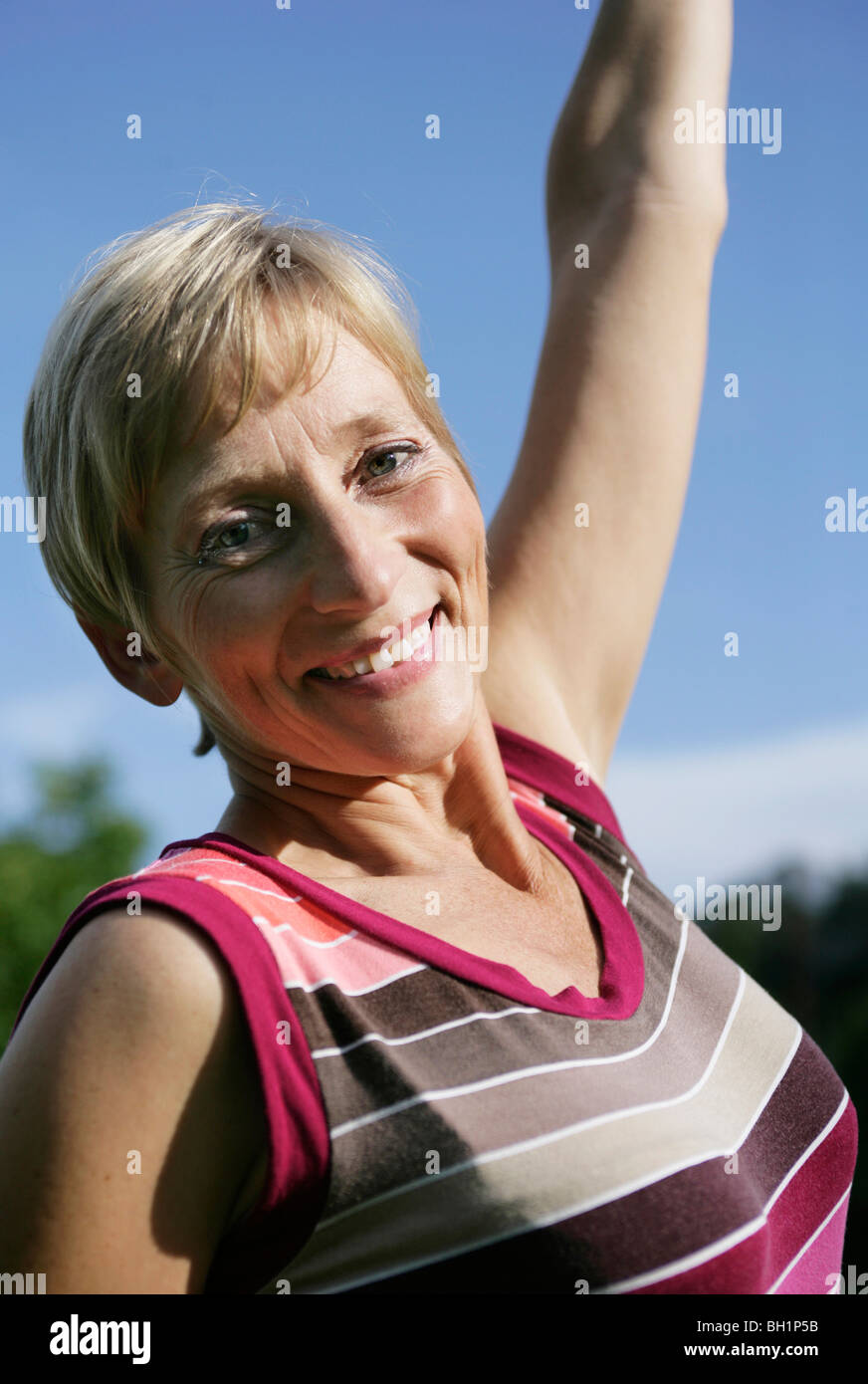 Austria well being woman hi-res stock photography and images - Alamy