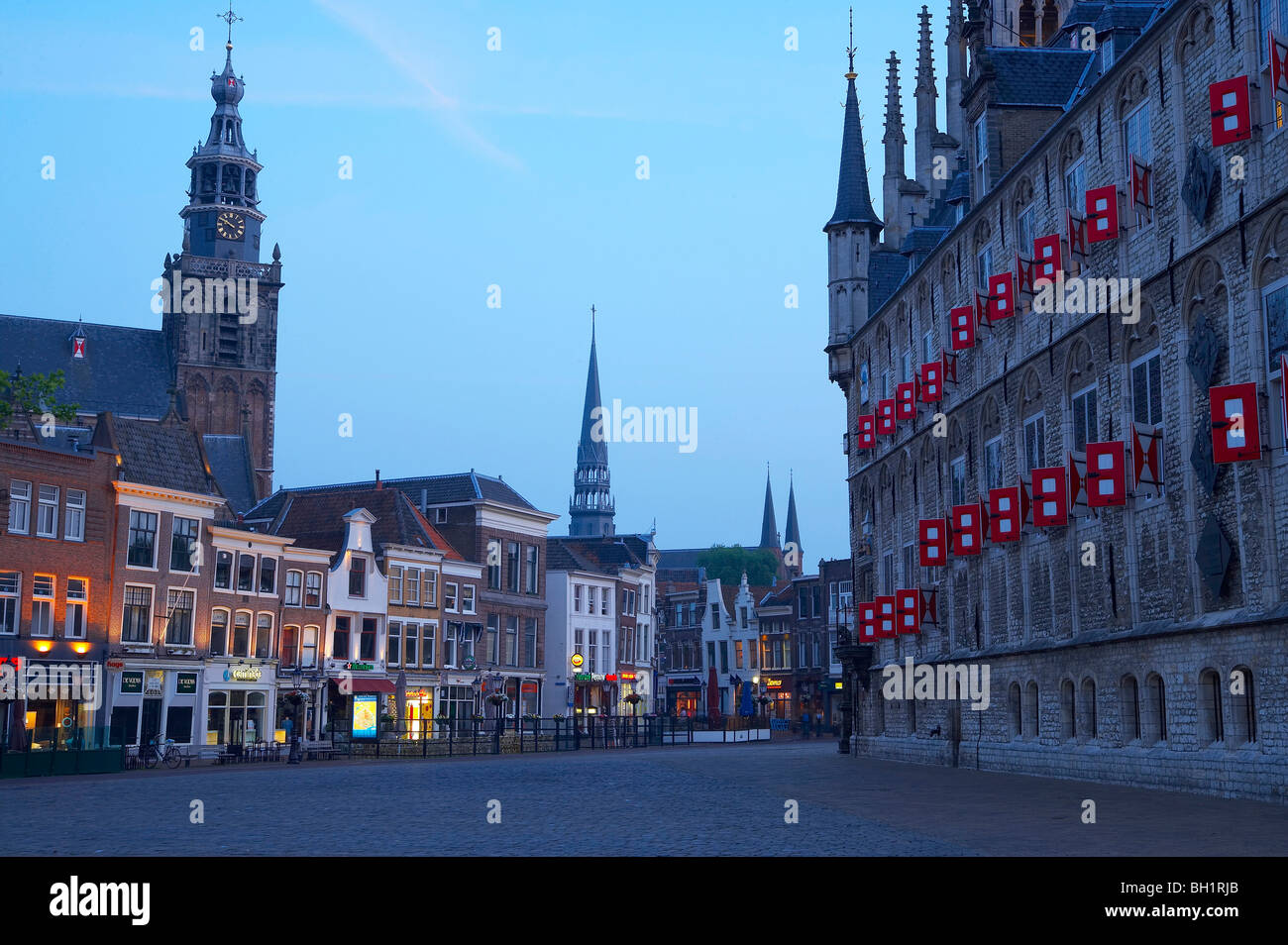 Stadhuis city hall gouda netherlands hi-res stock photography and ...