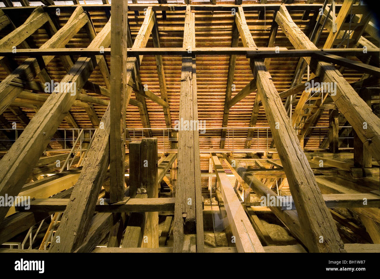 Rafters chapel hi-res stock photography and images - Alamy
