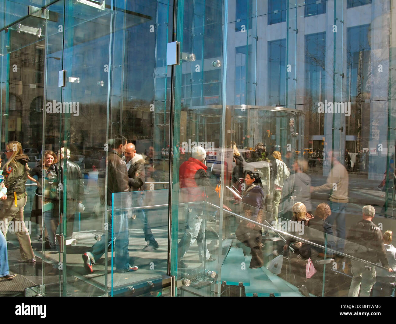 reflections of people Stock Photo - Alamy
