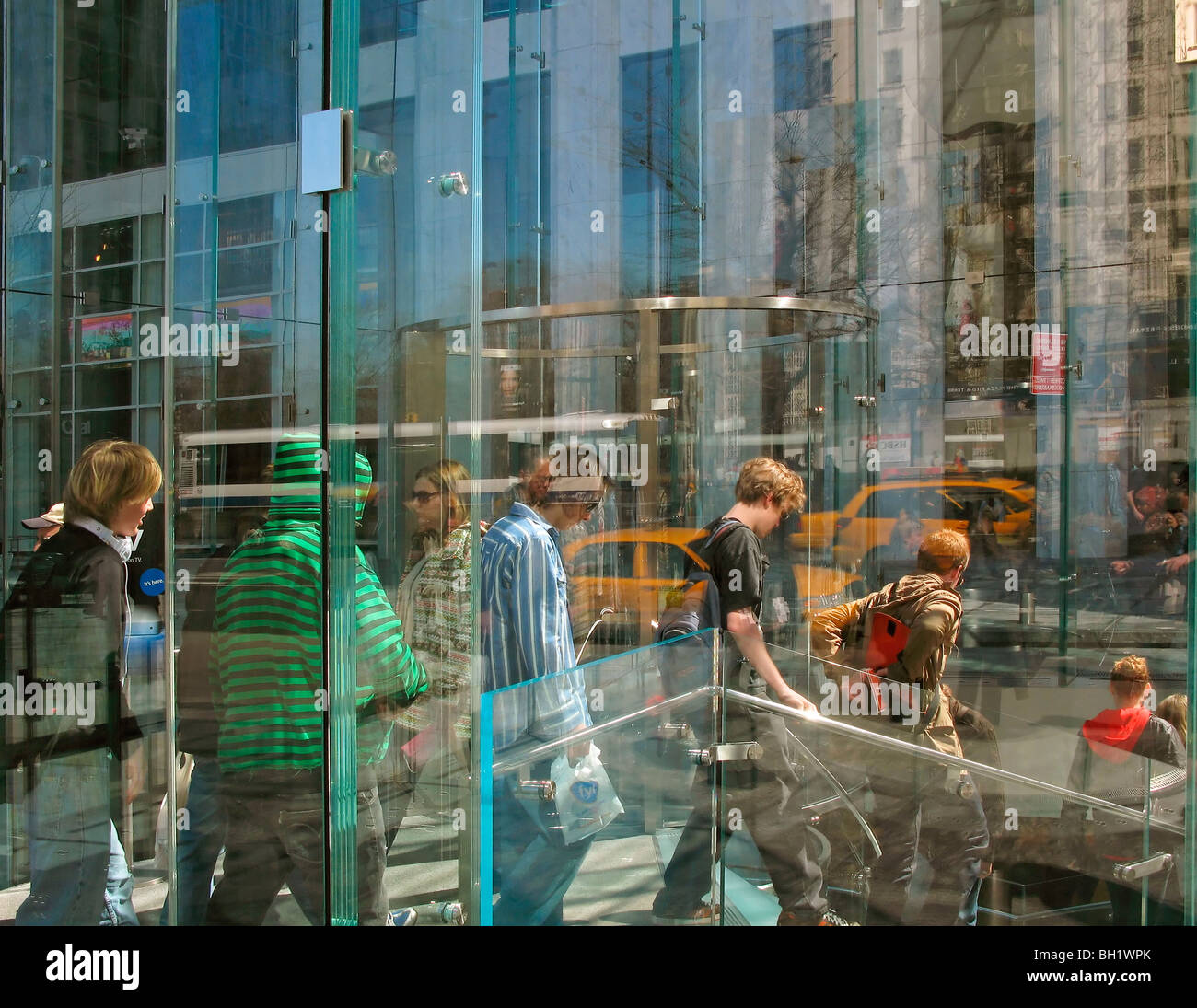 reflection of people Stock Photo - Alamy