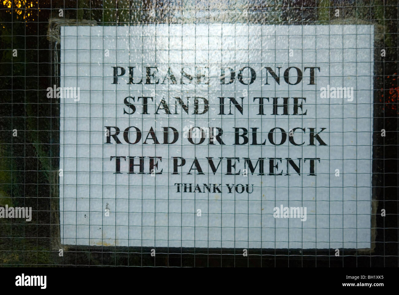Sign in a pub window in Berwick street Soho central London England UK ...