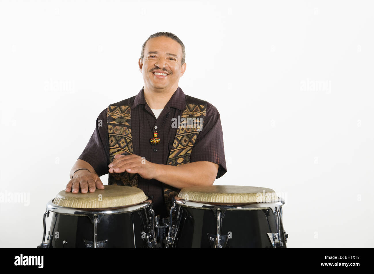 Bongo player hi-res stock photography and images - Alamy