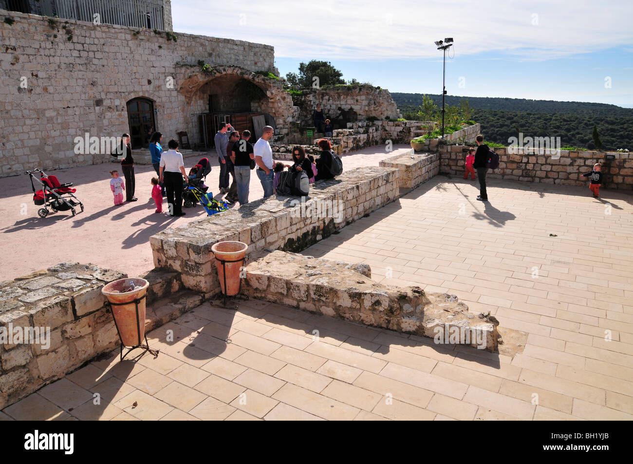 Israel, Western Galilee, The remains of the 12th century Crusader ...