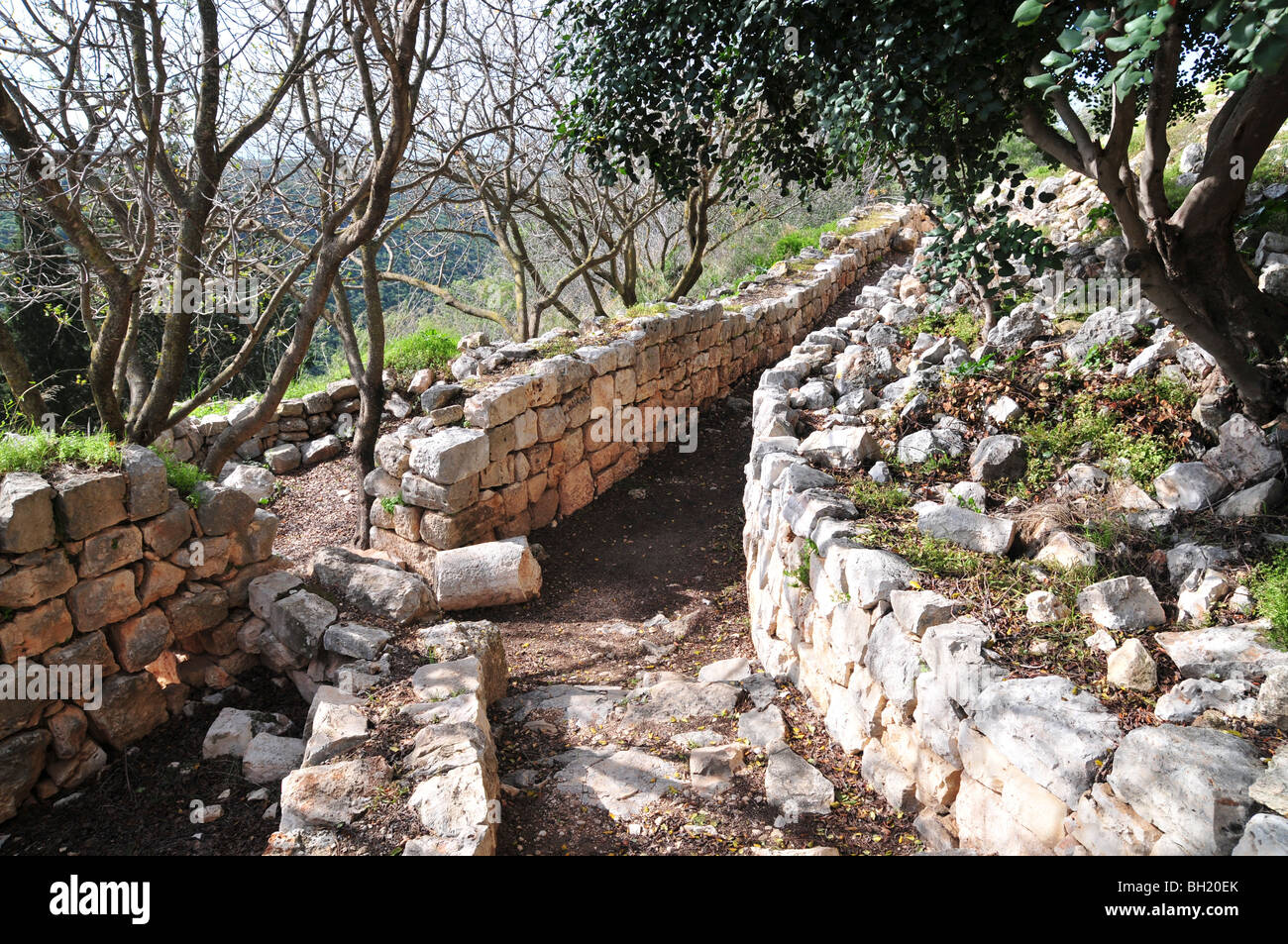 Bunkers used by the Israeli settlers during the 1948 war of ...