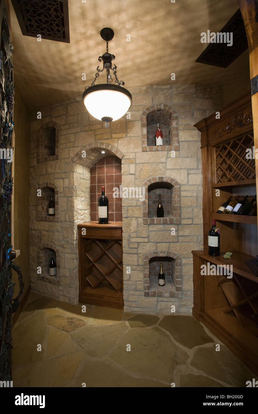 Palm Springs wine cellar Stock Photo - Alamy