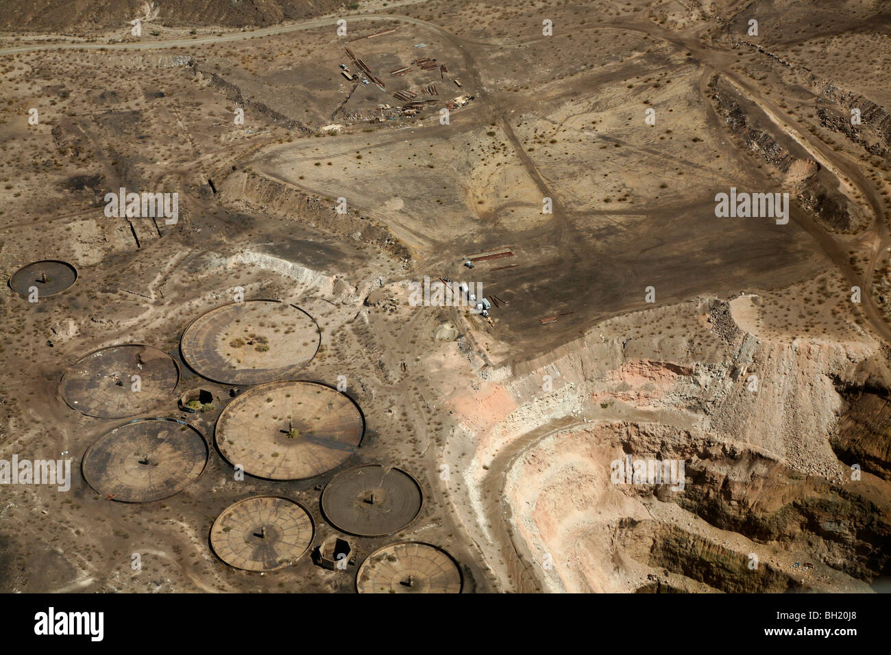 Elevated view of quarry hi-res stock photography and images - Alamy