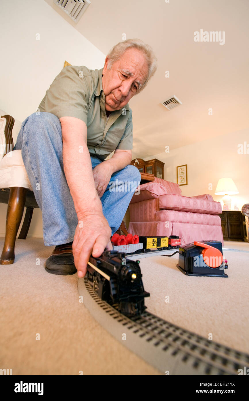 Train hobbyist hi-res stock photography and images - Alamy