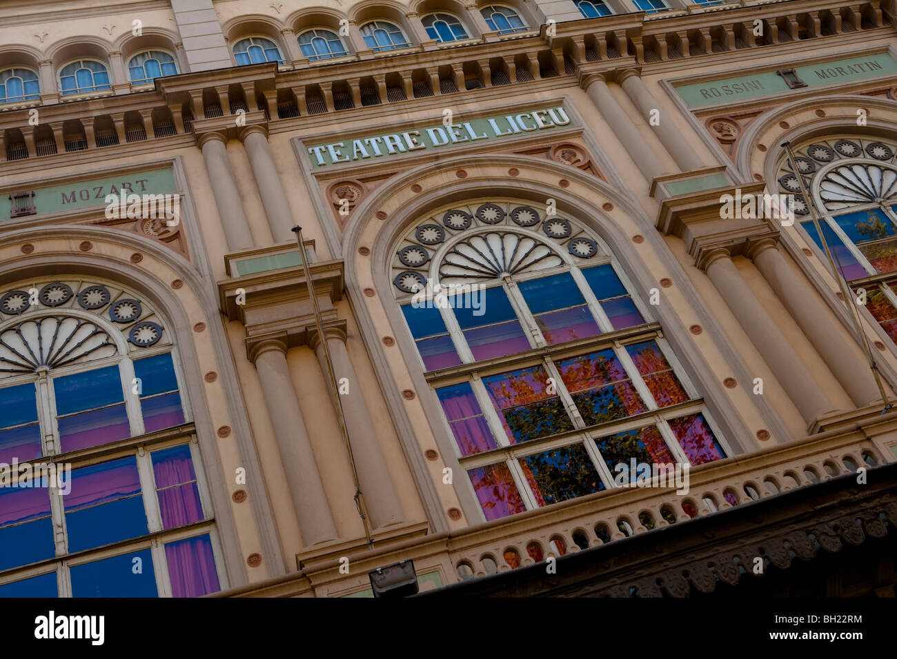 Barcelona - The Gran Teatre del Liceu (Liceu theater) - Opera house ...