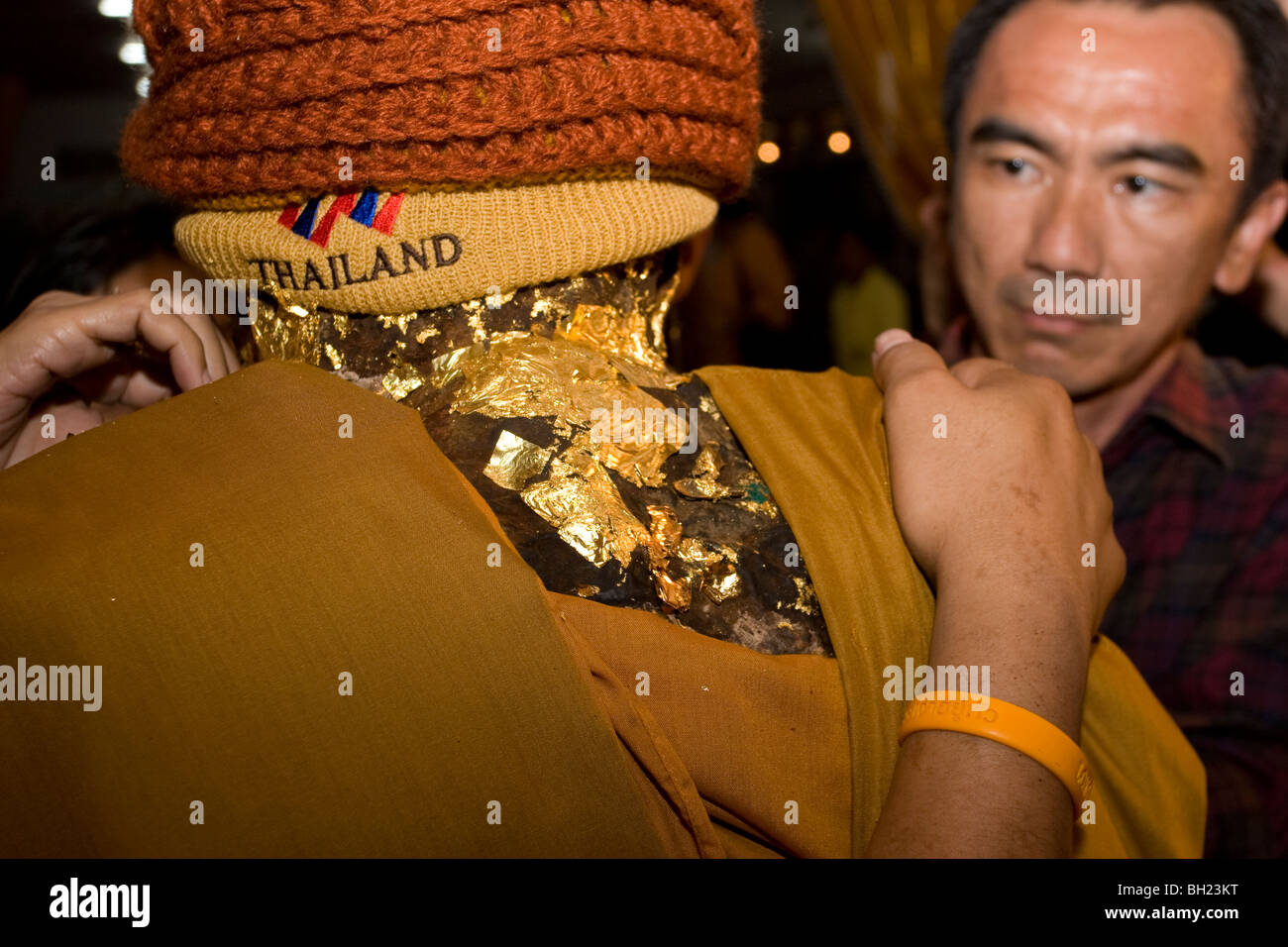 Once a year, dead monk Luang Phoo Budda Thawaro at Wat Klang Si ...