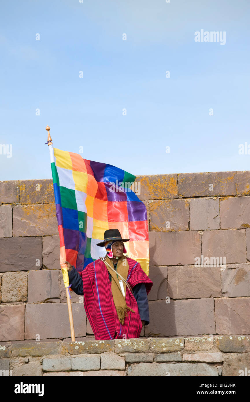 Flag of aymara hi-res stock photography and images - Alamy