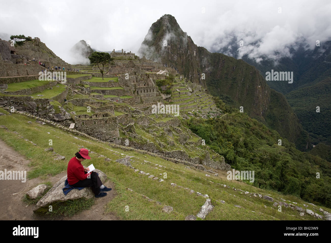 Royal tomb machu picchu hi-res stock photography and images - Alamy