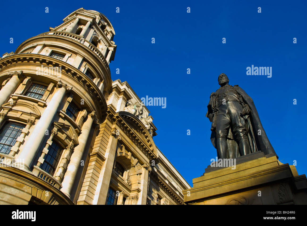 Spencer Compton statue Whitehall central London England UK Stock Photo ...
