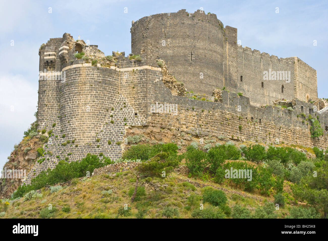 Qalaat Marqab Crusader Castle in Syria Stock Photo - Alamy
