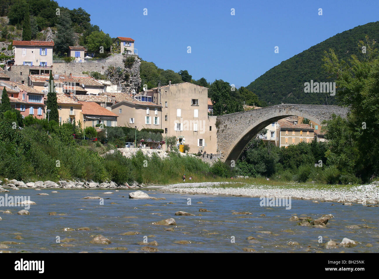 VILLAGE OF NYONS, DROME (26), FRANCE Stock Photo - Alamy