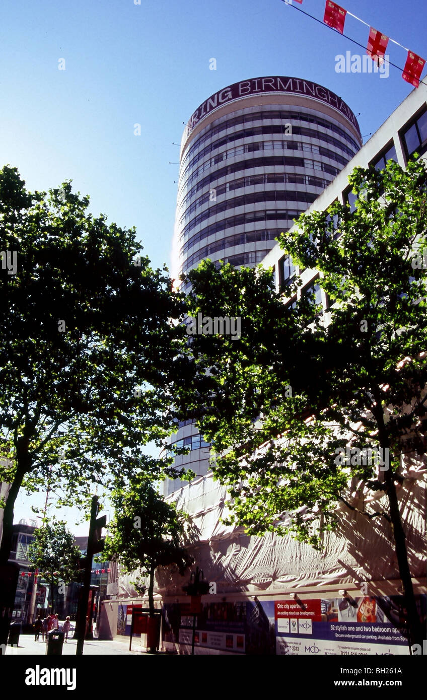 Rotunda Building Bull Ring Birmingham High Resolution Stock Photography ...
