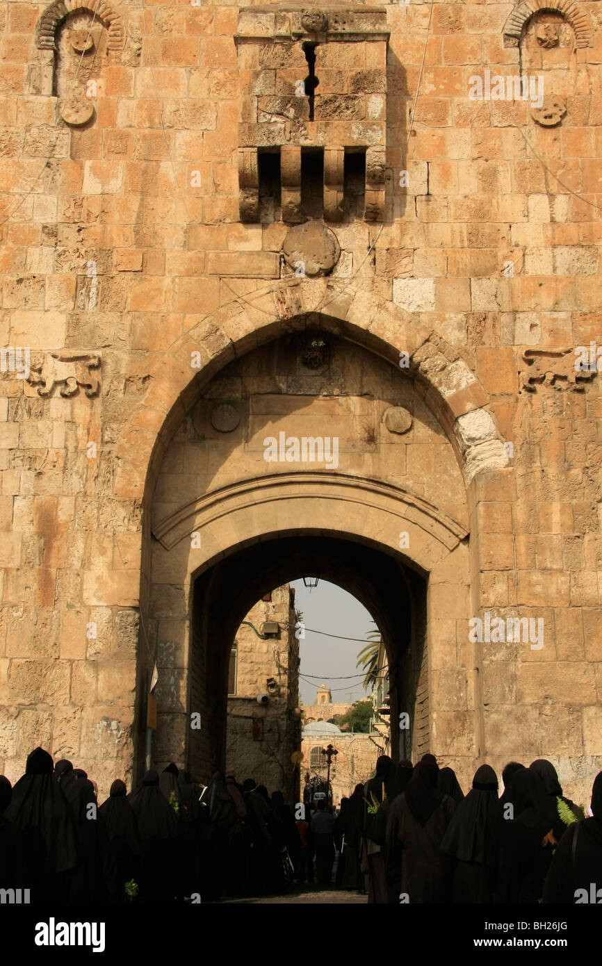 Greek Orthodox Assumption Day procession Stock Photo - Alamy