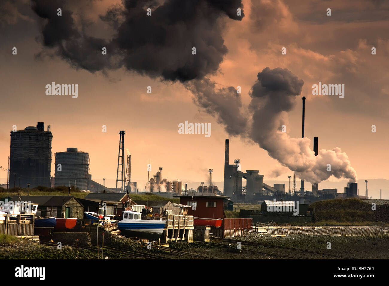 Factory Smoke House High Resolution Stock Photography and Images - Alamy