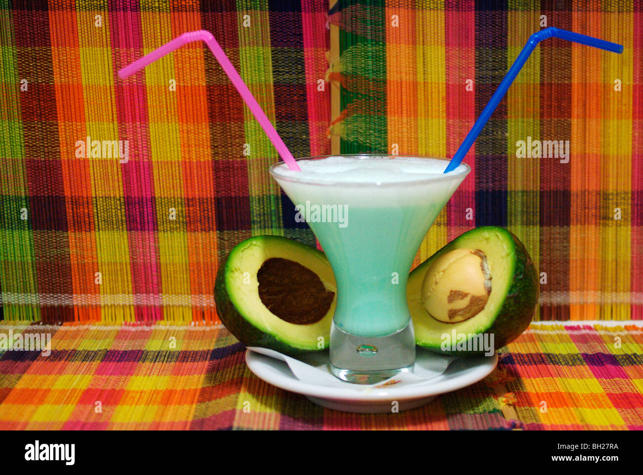 Avocado milkshake hi-res stock photography and images - Alamy