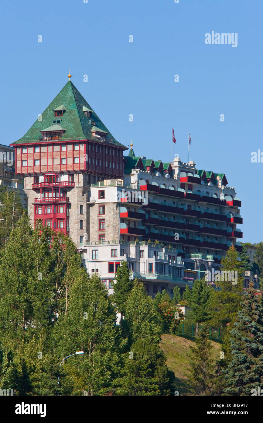 PALACE HOTEL, LUXURY HOTEL, ST. MORITZ, ENGADINE, GRISONS, SWITZERLAND ...