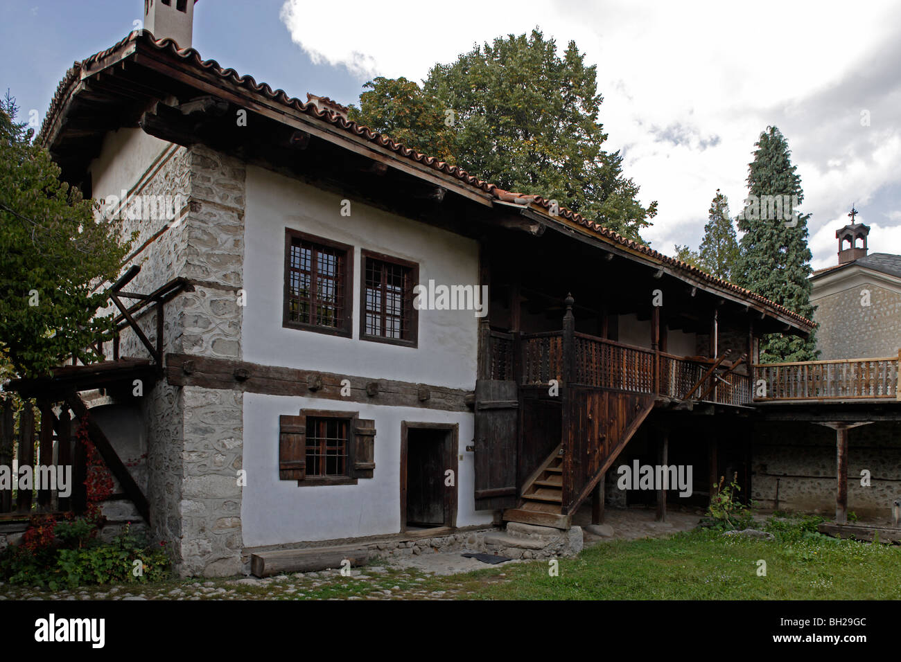 Bulgaria,Bansko,Museum-House of Neofit Rilski Stock Photo - Alamy