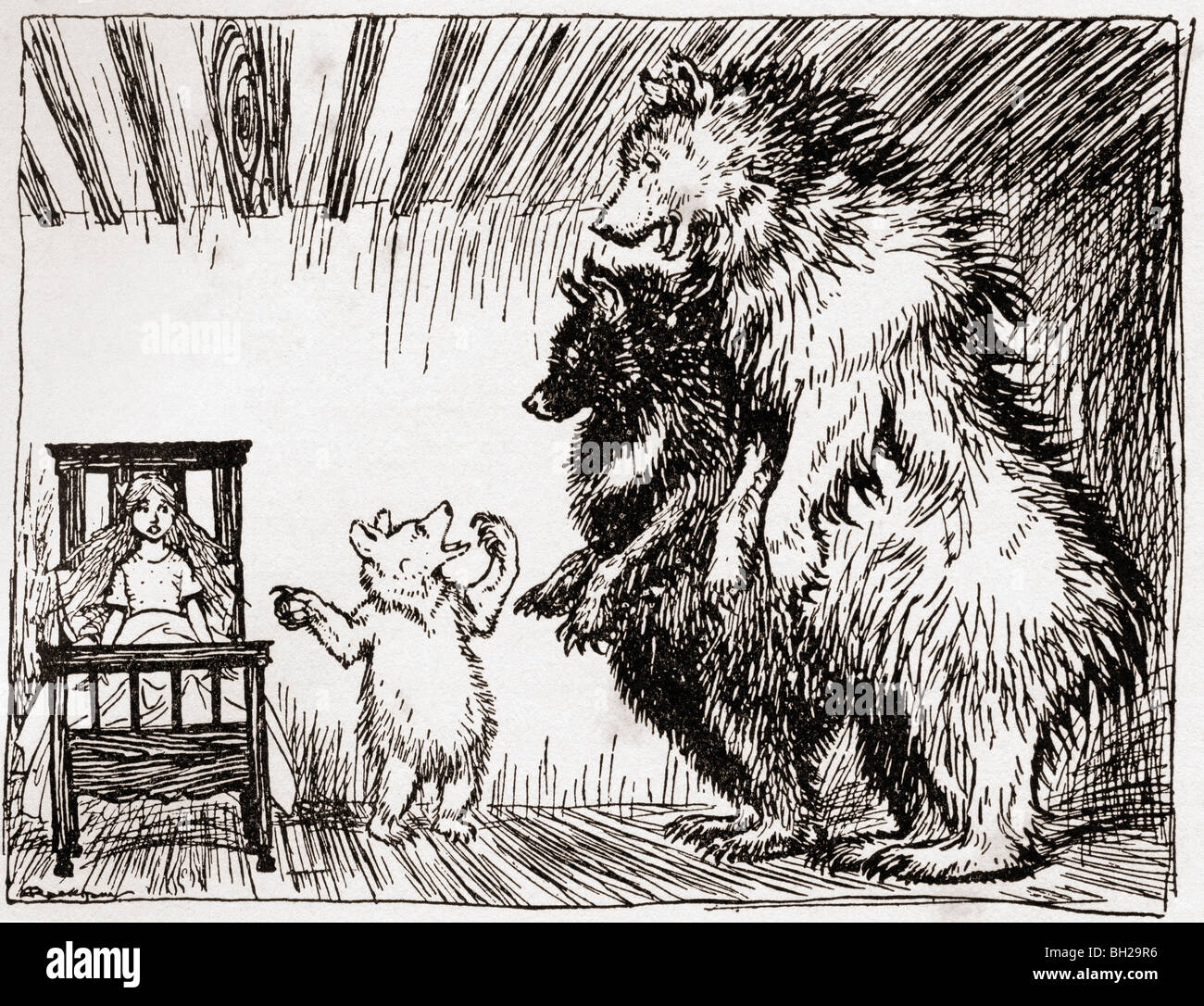 Goldilocks And The Three Bears High Resolution Stock Photography and ...