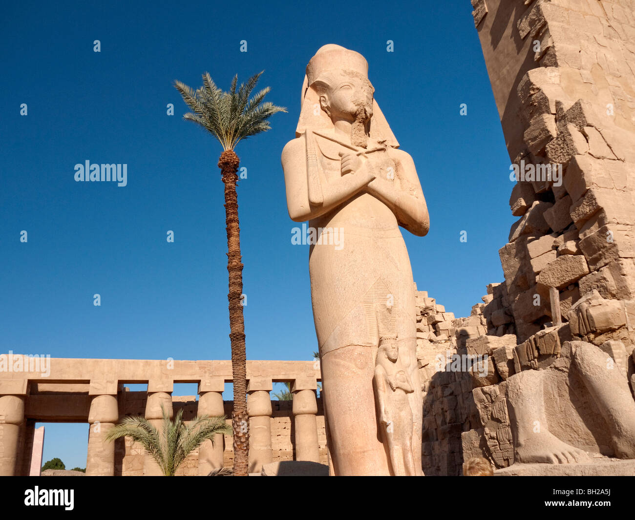 The Ancient Temple Complex of Karnak near Luxor in the Nile Valley in ...