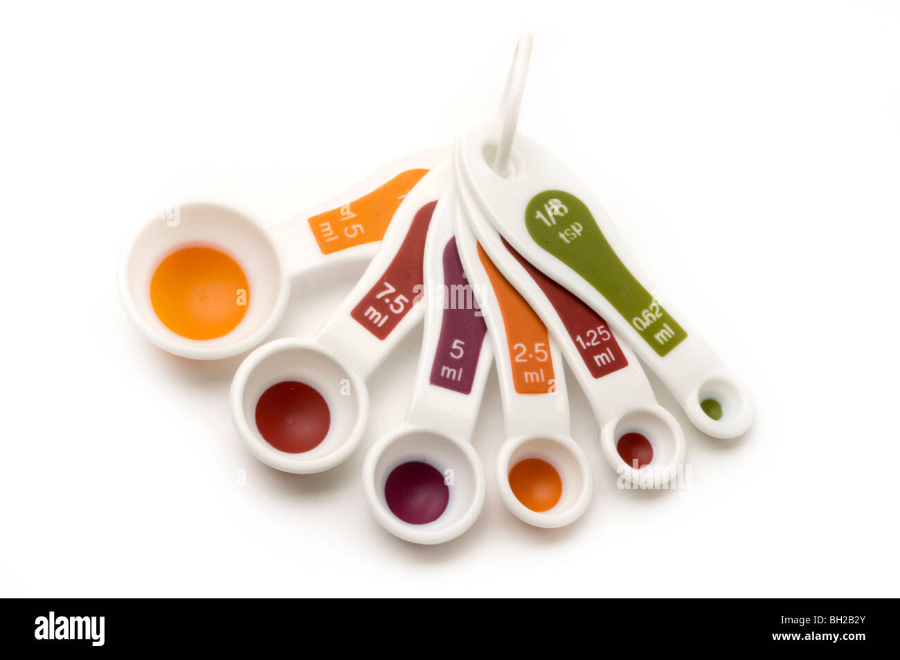 plastic measuring spoons Stock Photo - Alamy