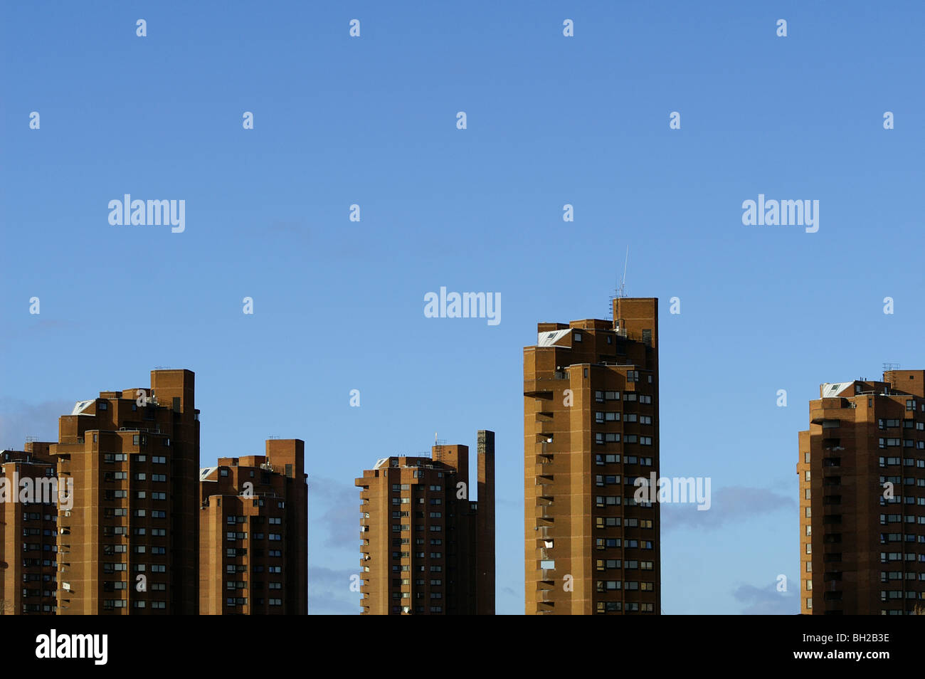 World's End Housing Estate tower blocks, Chelsea London SW10 Stock ...