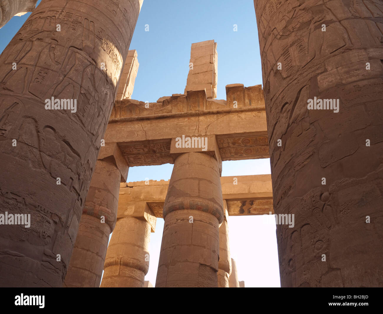 The Ancient Temple Complex of Karnak near Luxor in the Nile Valley in ...