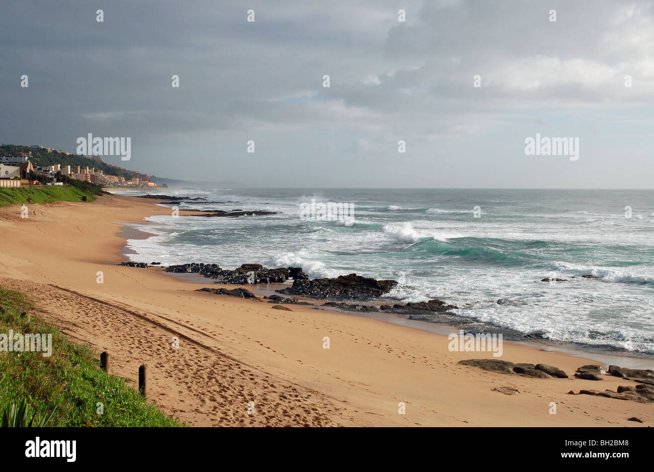 Umdloti beach north of Durban. South Africa Stock Photo - Alamy