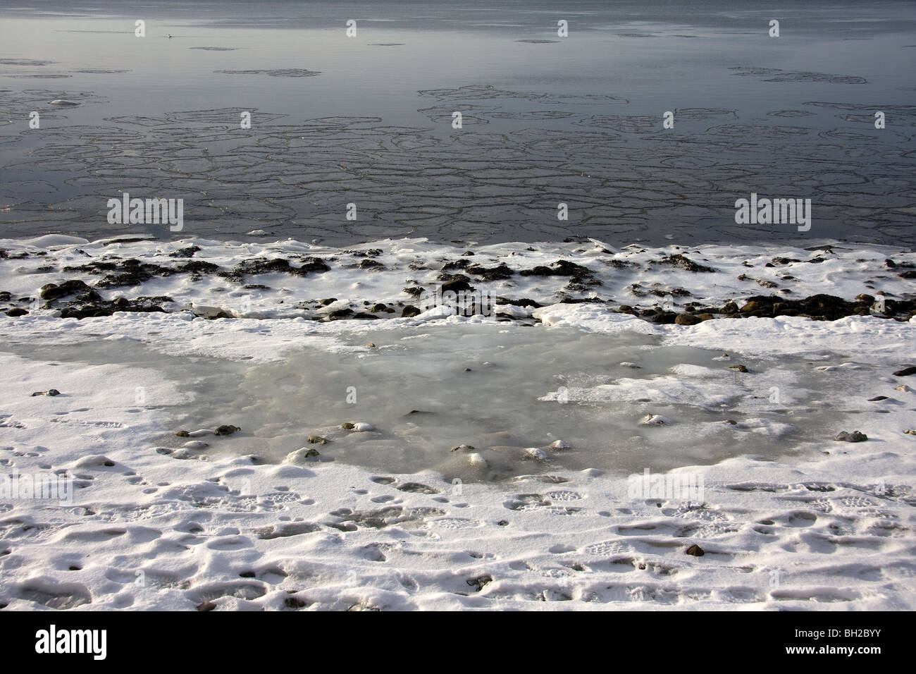 Icy beach hi-res stock photography and images - Alamy